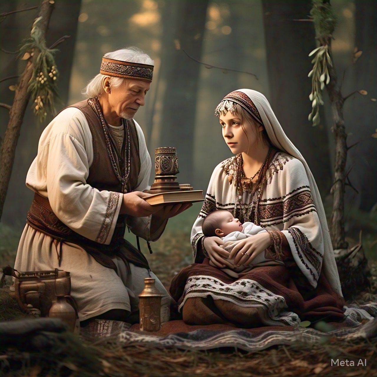 The Ancient Slavic Ritual of Name-Giving: Uncovering Destiny and Purpose